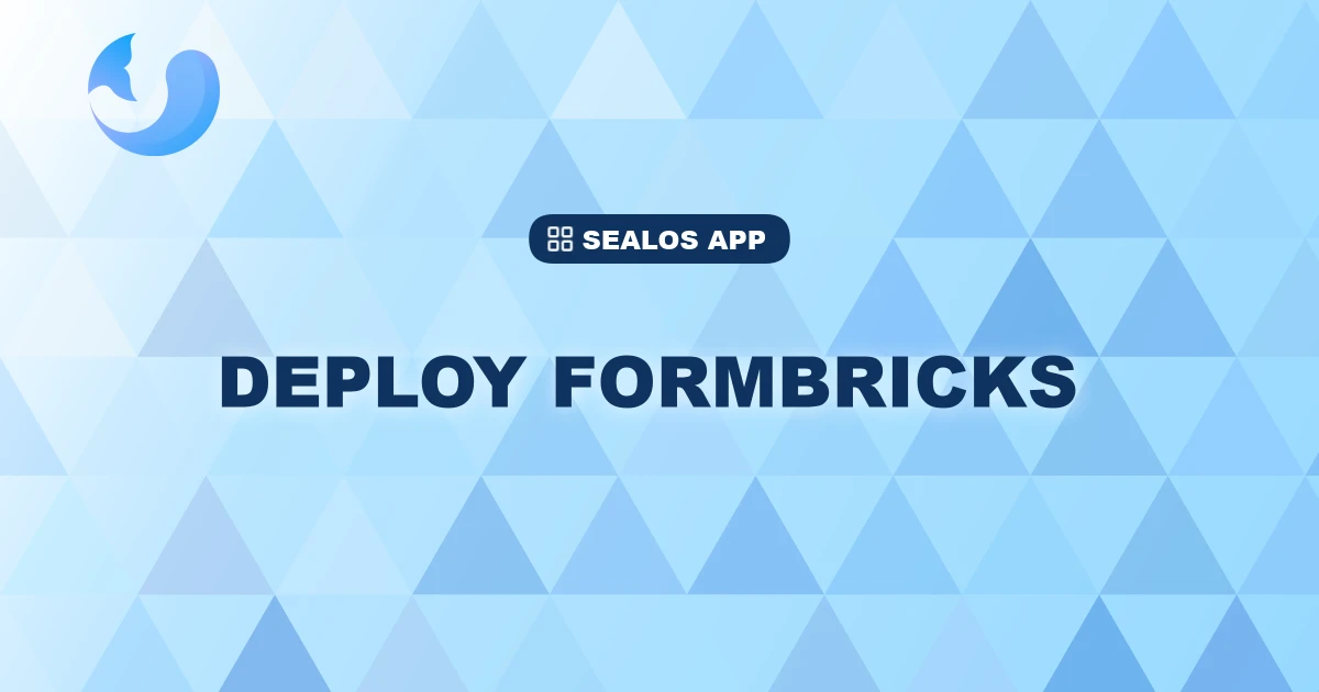 Deploy Formbricks | Sealos